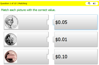Money Game - US Coins and Bills